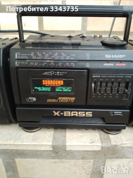 SHARP WF T380H BK в Радиокасетофони, транзистори в гр. Любимец - ID39446848 | Bazar.bg