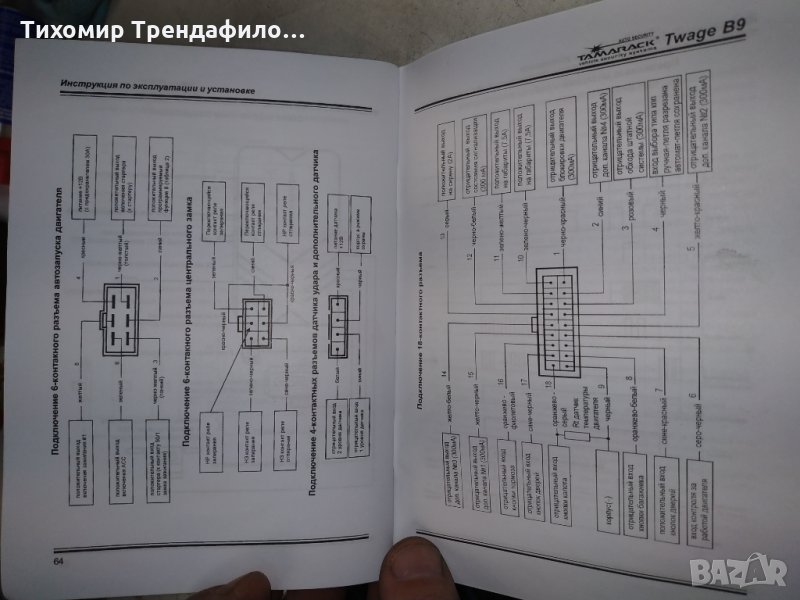 Tamarack twage b9 2 way car alarm ,автоаларма много добро качество с ...