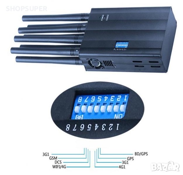8 антенен заглушител за Gsm Gps Wifi и 4g в Друга електроника в Извън страната Id40053601