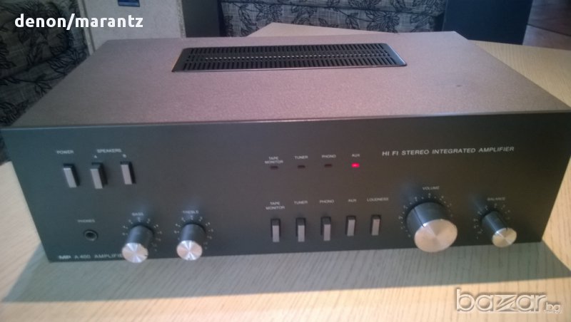 mp a400 hi-fi-stereo amplifier-140watt-за 4 броя колони-внос швеицария ...