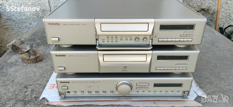 Technics SA-E10,technics SL-E10,technics RS-E10 +дистанция в Ресийвъри, усилватели, смесителни ...