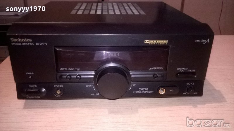 technics se-ch770-amplifier-japan-за ремонт-внос швеицария в Ресийвъри ...