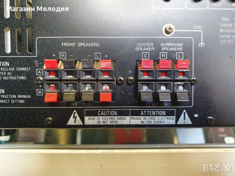 Ресийвър Sansui RZ-6100AV Изходна мощност: 70 вата на канал в 8Ω ...
