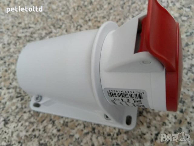 Контакт стационарен (Евро Букса) PKF16W434 Schneider 16А, IP44 в ...