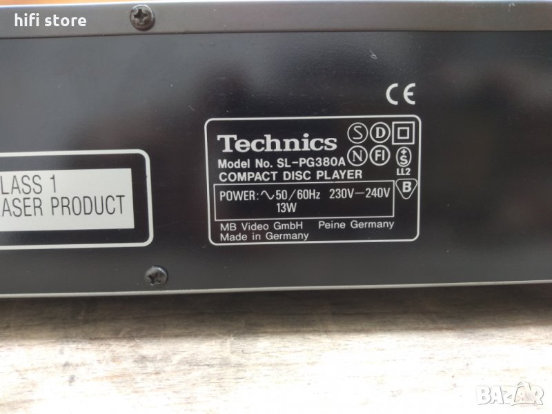 Technics model SL-PG380A в Ресийвъри, усилватели, смесителни пултове в гр. Разград - ID28403552 ...