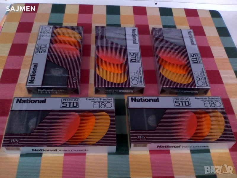 National / VHS Videocassette в Плейъри, домашно кино, прожектори в гр ...