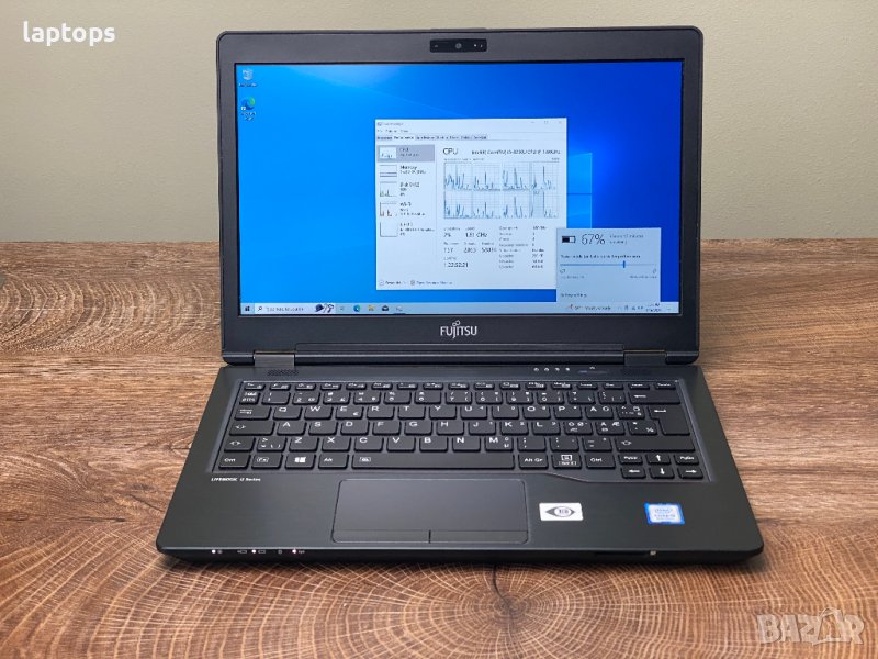 Лаптоп FUJITSU LIFEBOOK U728 12.5"/I5-8250U/8GB/256GB SSD/12.5/FullHD ...