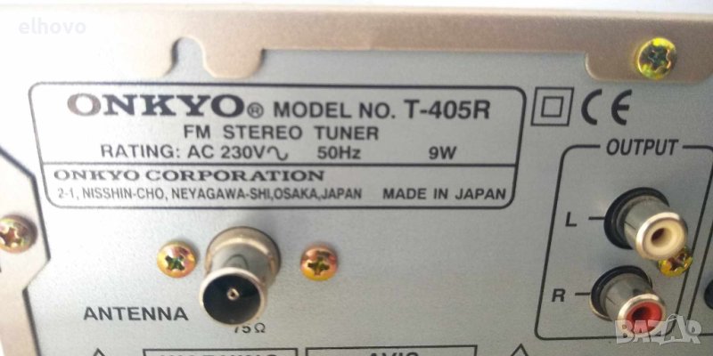 Стерео тунер ONKYO T-405R в Ресийвъри, усилватели, смесителни пултове в гр. Стара Загора ...