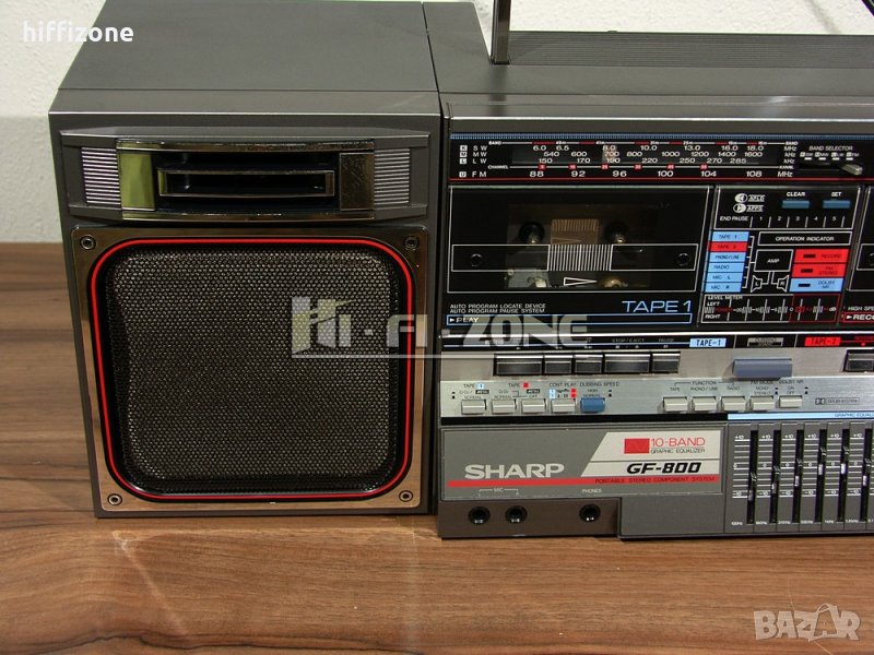 КАСЕТОФОН Sharp gf-800 в Радиокасетофони, транзистори в гр. Сливен ...