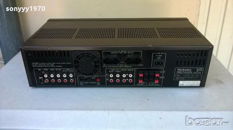 Technics su-z960 amplifier-made in japan-480watts-внос швеицария в ...