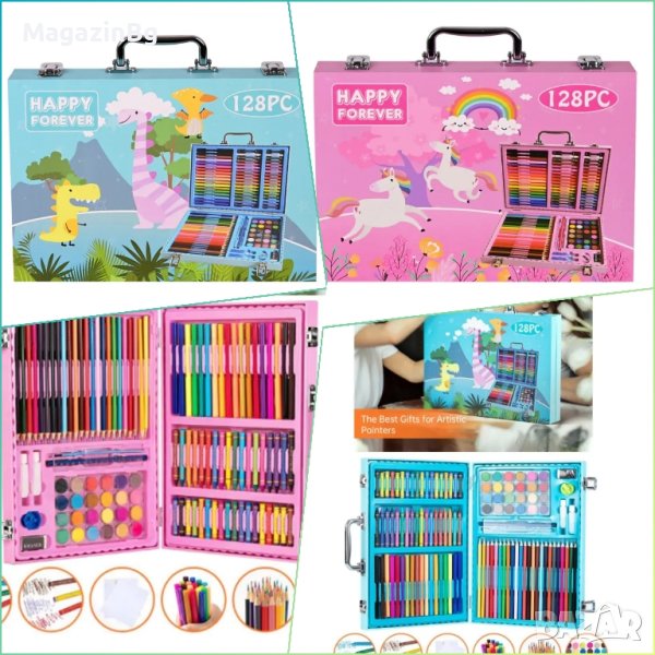 Комплект за Рисуване и оцветяване komplekt za risuvane Чудесен Подарък ...