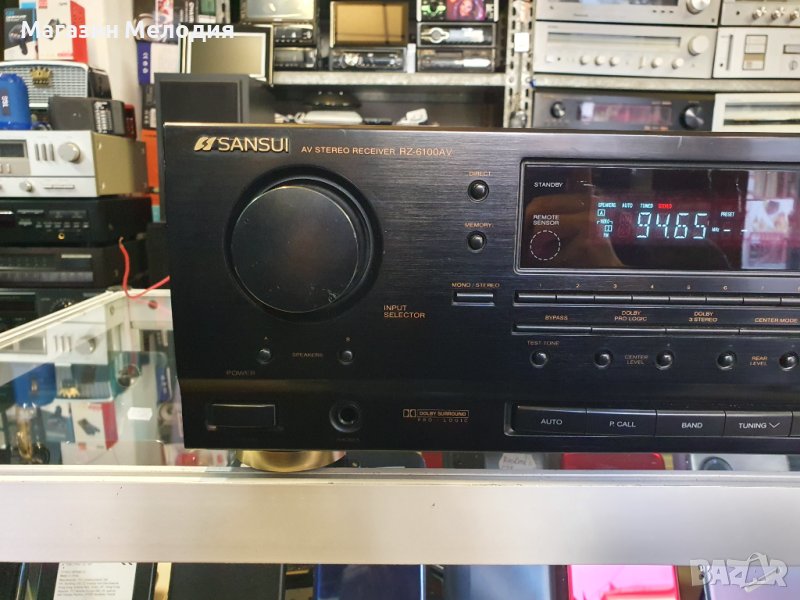 Ресийвър Sansui RZ-6100AV Изходна мощност: 70 вата на канал в 8Ω ...