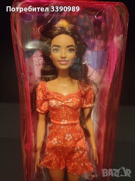 Barbie Fashionistas 182 Кукла Барби Фешънистас 182 с дълга коса и ...