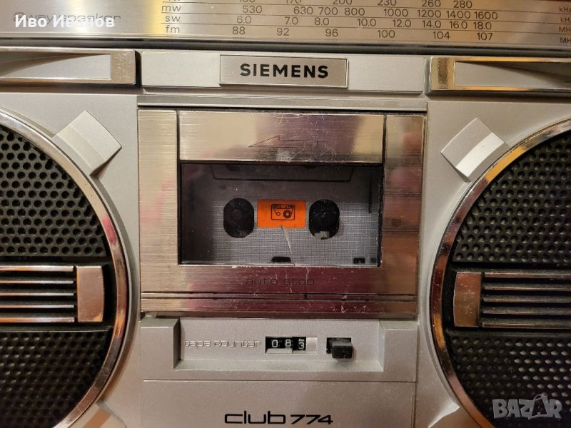 Касетофон Siemens Club 774 в Радиокасетофони, транзистори в гр. Видин ...