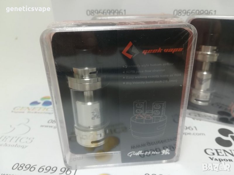 GeekVape Griffin 25 6ml RTA Rebuildable Tank Atomizer - оригинален! в ...