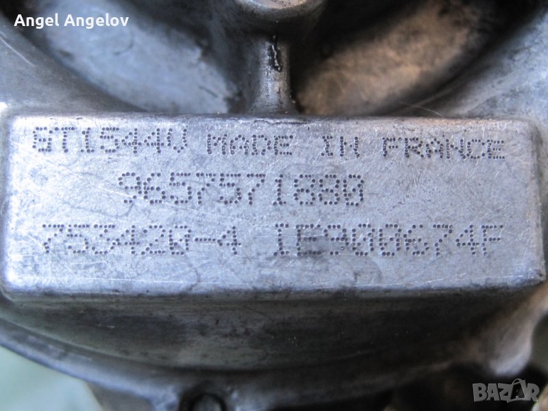 Турбокомпресор Garrett 9657571880 Gt1544v CITROEN PEUGEOT Ford 1.6 TDCi ...