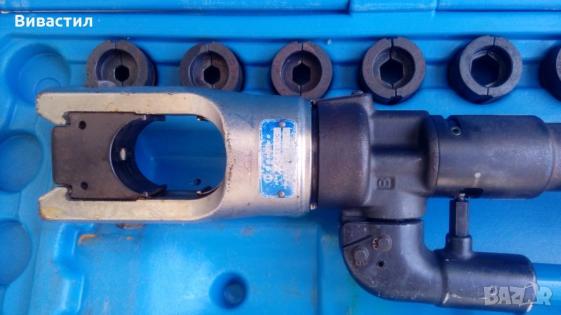 Хидравлични преси CEMBRE HT51 и HT131-UC и клещи за кримпване на кабели ...