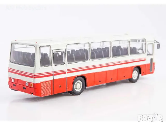 Ikarus 256 bus coach (red-white) 1:43 SOVIET BUS в Колекции в гр. Варна ...