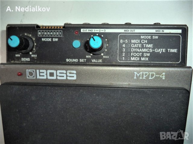 midi pad Boss MPD-4 в Ударни инструменти в гр. София - ID28962865 | Bazar.bg