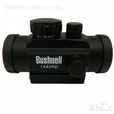 Оптически прицел бързомер Bushnell 1x40 , бързомерец, черен в ...