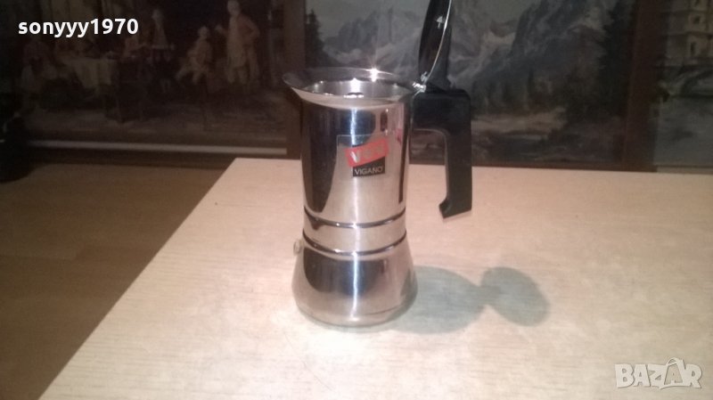 vev vigano-inox-made in italy-кафеварка-внос швеция в Кафемашини в гр ...