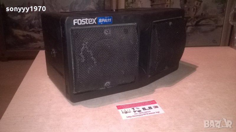 FOSTEX SPA11-AMPLIFIED SPEAKER SYSTEM MADE IN JAPAN в Тонколони в гр ...