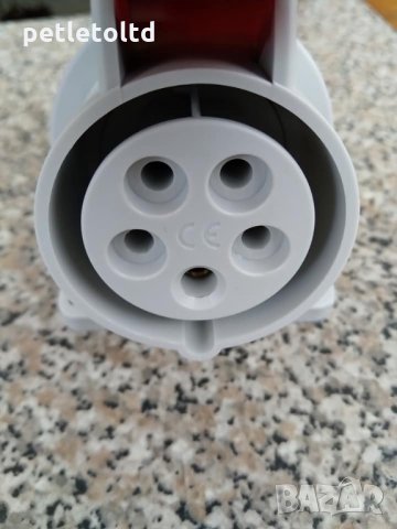 Контакт стационарен (Евро Букса) PKF16W435 Schneider 16А, IP44 в ...