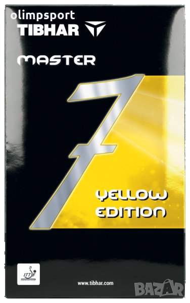хилка за тенис на маса Tibhar master yellow edition нова гуми tibhar ...