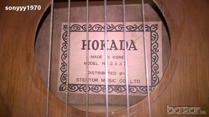 Hokada-made in korea-китара 91/34см внос от англия в Китари в гр. Видин ...
