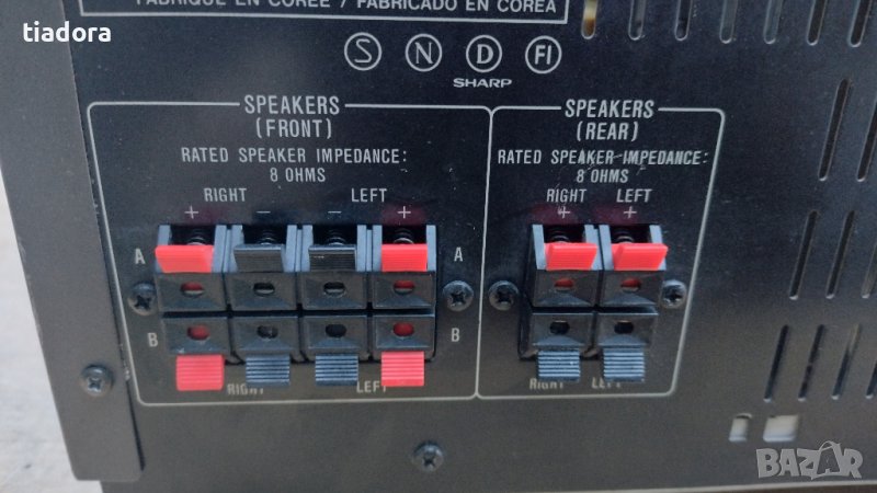 Sharp SX 8800 power amplifiler в Ресийвъри, усилватели, смесителни ...