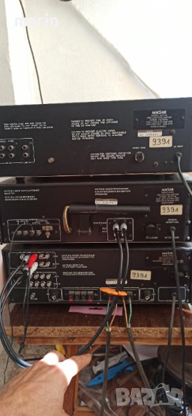 Усилвател maclair ak 635 комплект с радио tk 600 и дек. в Ресийвъри, усилватели, смесителни ...