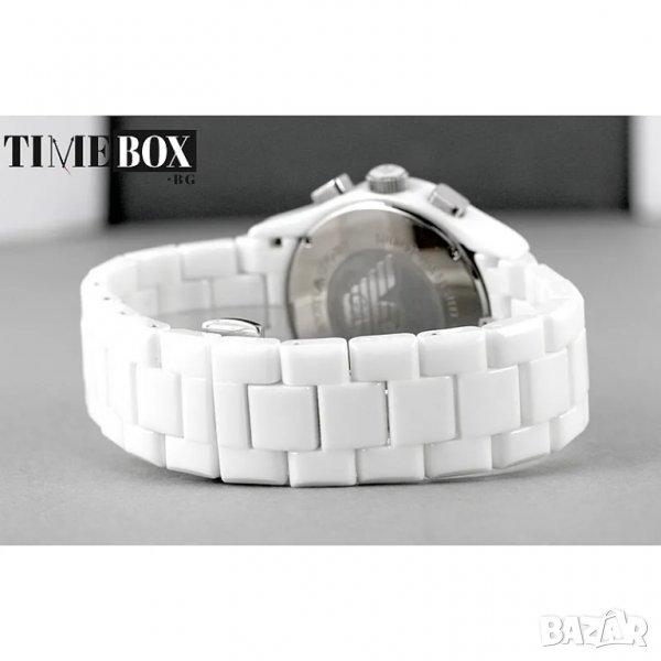 Emporio Armani AR1404 Ceramica Chronograph. Нов дамски часовник в ...