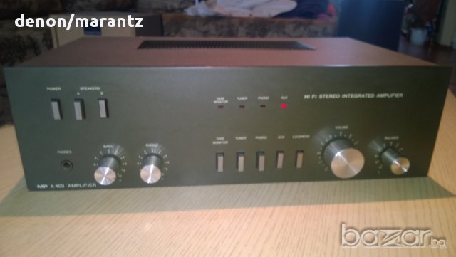 mp a400 hi-fi-stereo amplifier-140watt-за 4 броя колони-внос швеицария ...