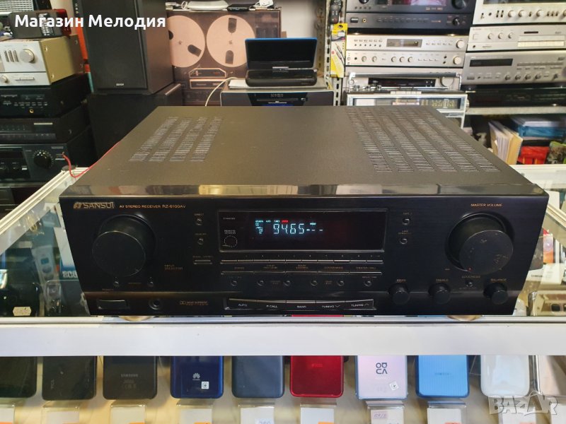Ресийвър Sansui RZ-6100AV Изходна мощност: 70 вата на канал в 8Ω ...