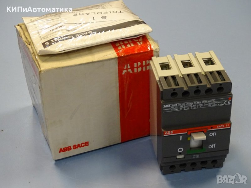автоматичен прекъсвач ABB Sace Isomax S1 B125 Circuit Breaker в Резервни части за машини в гр ...