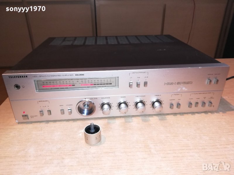 telefunken ra200-amplifier-внос швеицария в Ресийвъри, усилватели ...