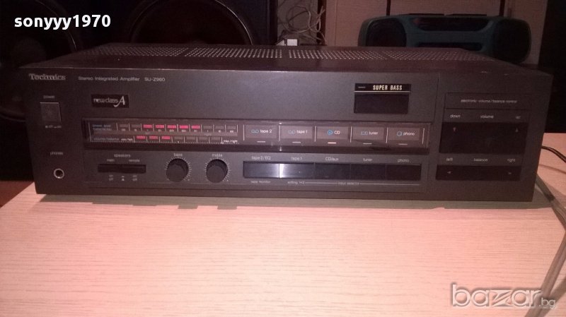 Technics su-z960 amplifier-made in japan-480watts-внос швеицария в ...