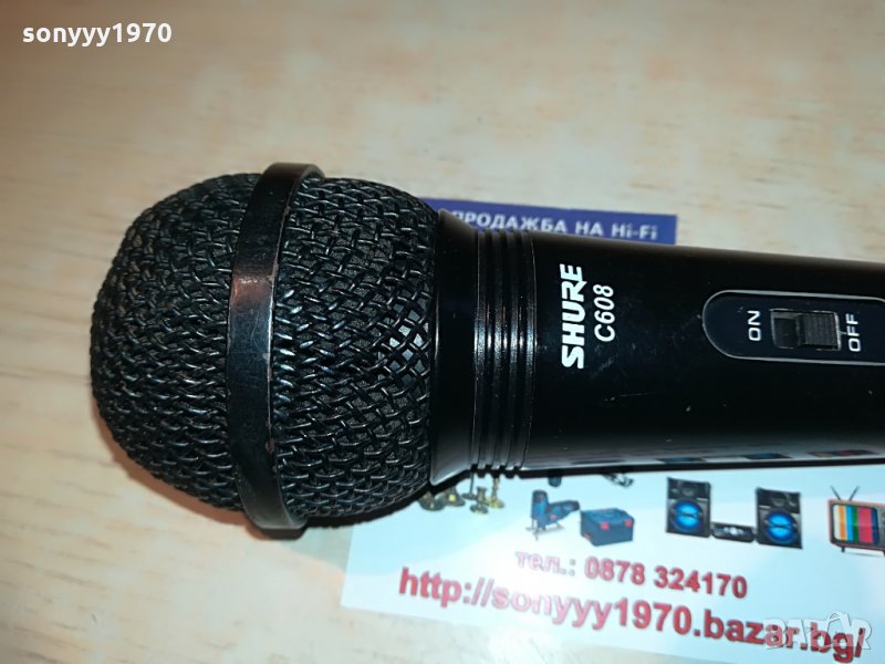 SHURE C608 PROFI MIC в Микрофони в гр. Видин - ID28603282 | Bazar.bg