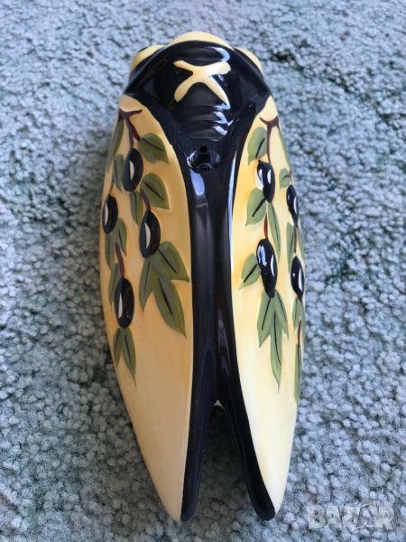 Френска винтидж керамична ваза пееща цикада за стена в Декорация за дома в гр Русе Id40652032