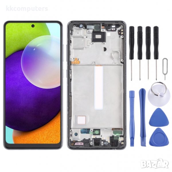 LCD Дисплей и Тъч Скрийн с Рамка за Samsung Galaxy A52 SM-A525 в ...