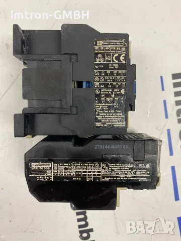 КОНТАКТОР, TELEMECANIQUE, LC1 D12 10, 600V + термично реле LR2-D1305 в ...