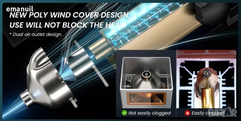 ЛАЗЕРЕН МОДУЛ Atomstack Sculpfun 5 10 20w Cnc лазер лазерно гравиране рязане в Принтери копири